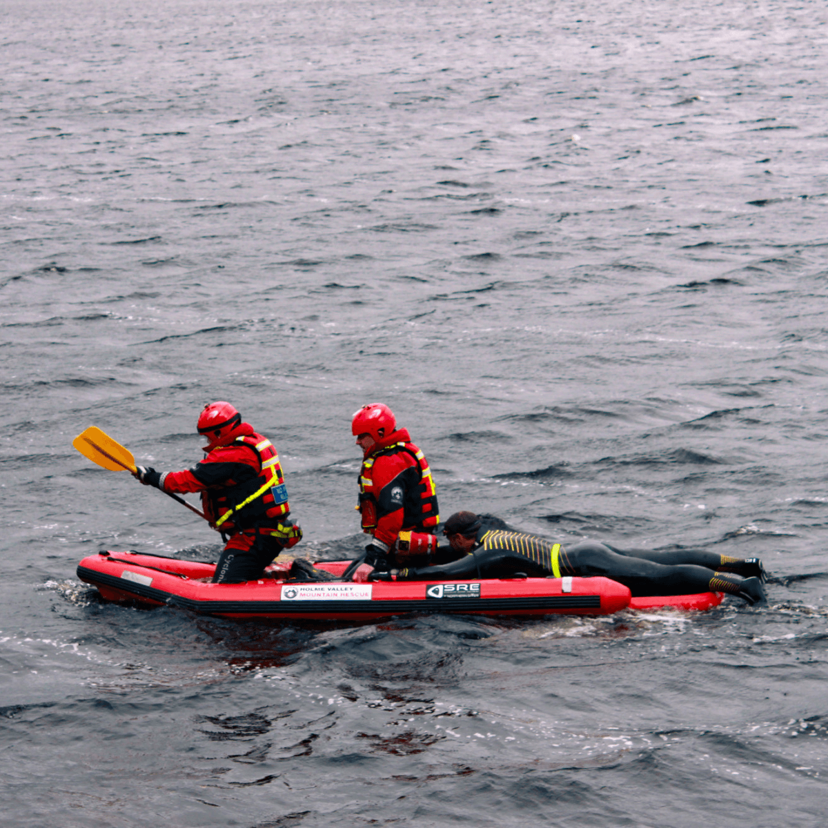 What happens in a water rescue situation? | Thermarmour